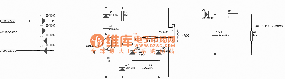 5q1265rf充电器电路图-千图网